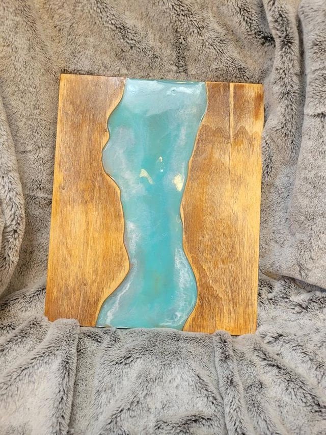 Resin River Board - Etsy