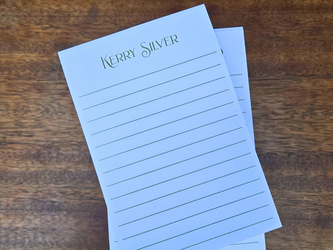 Personalized Lined Notepad | 5 Sizes | 30 Colors | Honey Do List ...