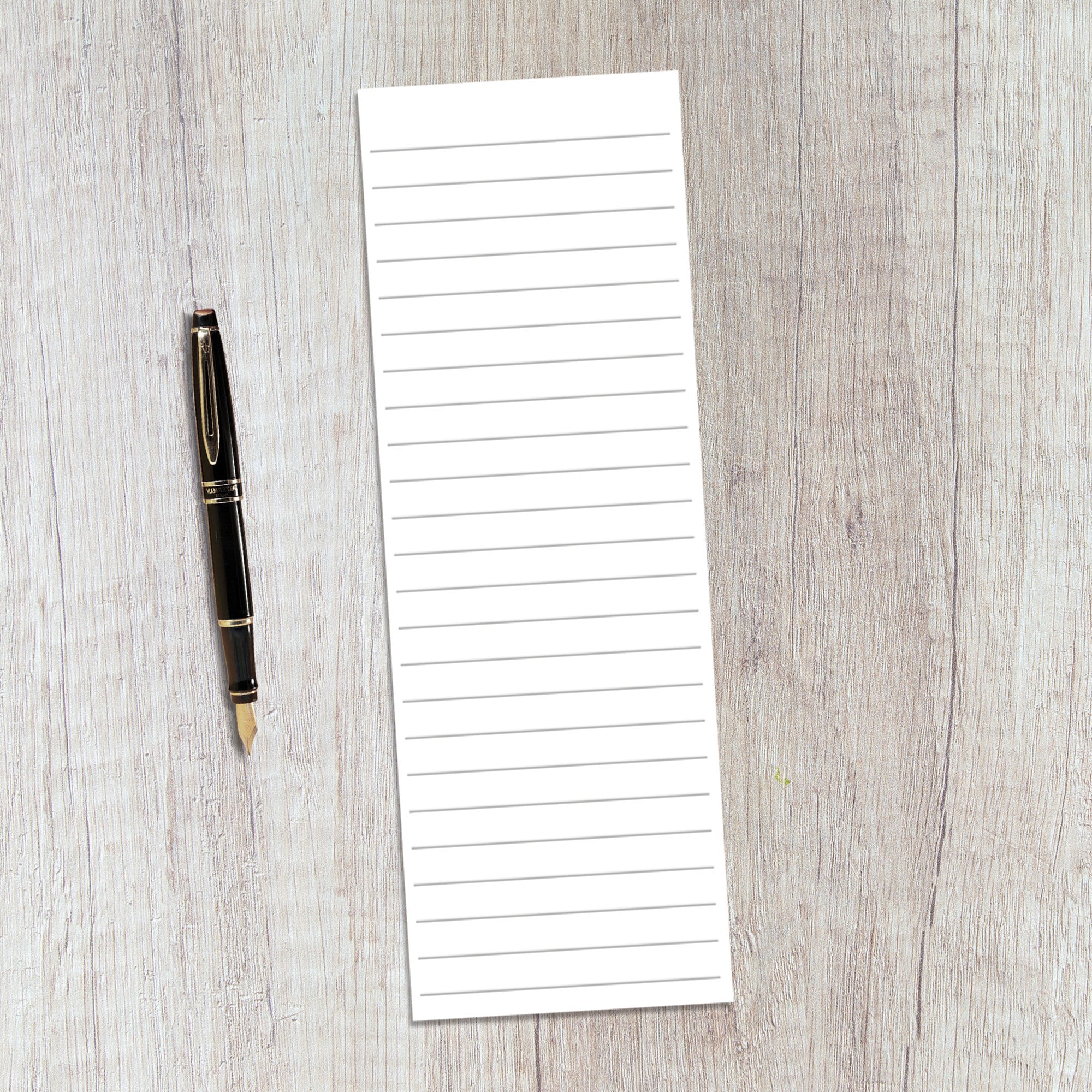 3x8.5 Lined Notepad 3 Pack 60 Sheets per Pad - Etsy