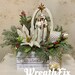 Nativity Arrangement, Religious Centerpiece, Elegant Arrangement, Holy ...