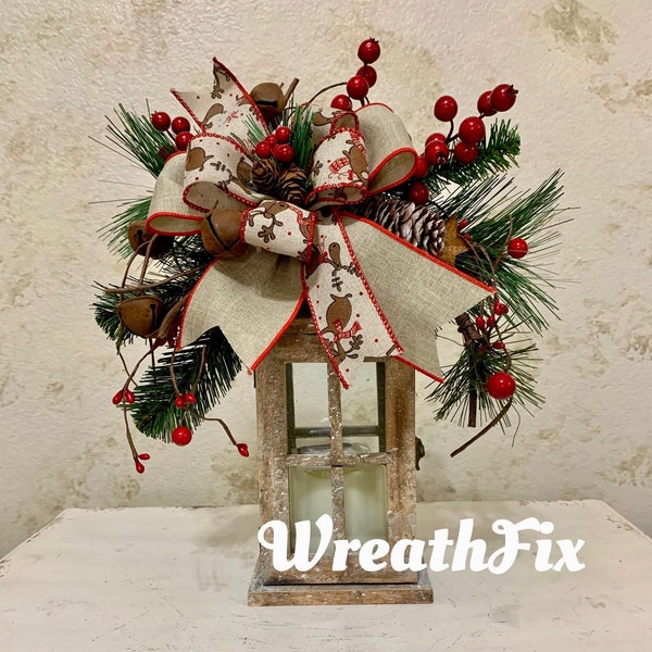 Christmas Lantern Swags - Etsy