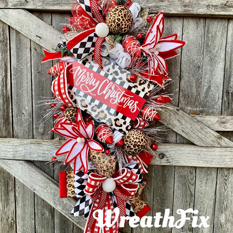 Animal Print Wreath - Etsy