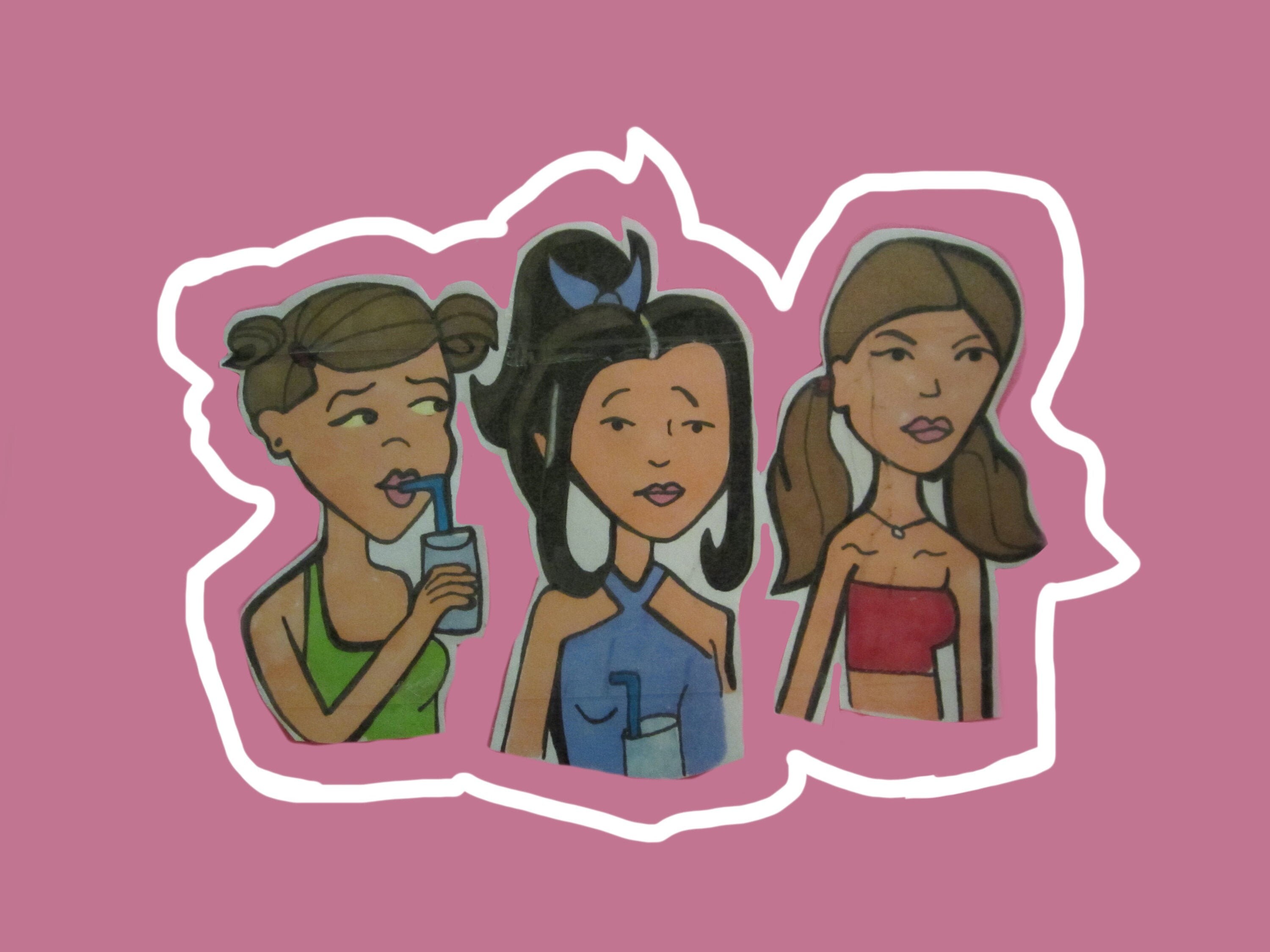 Daria: Stacey, Tiffany, and Sandi Sticker - Etsy