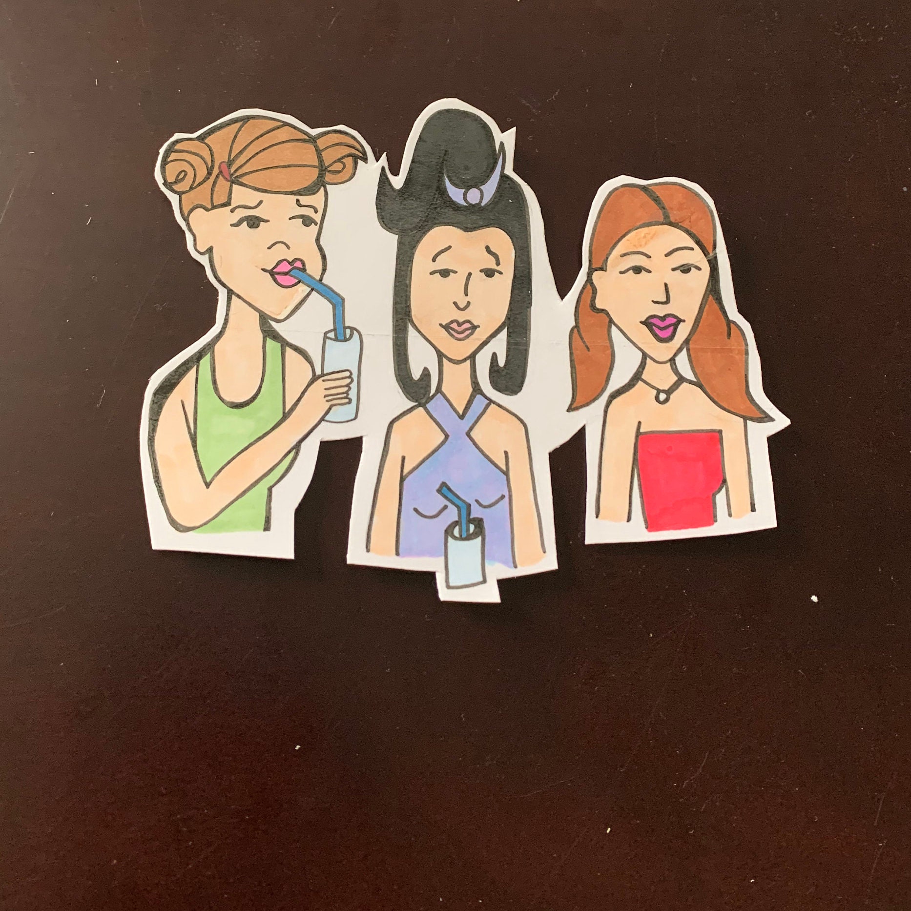 Daria: Stacey, Tiffany, and Sandi Sticker - Etsy