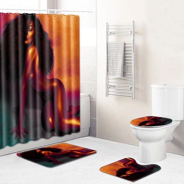 Sexy Shower Curtain Etsy