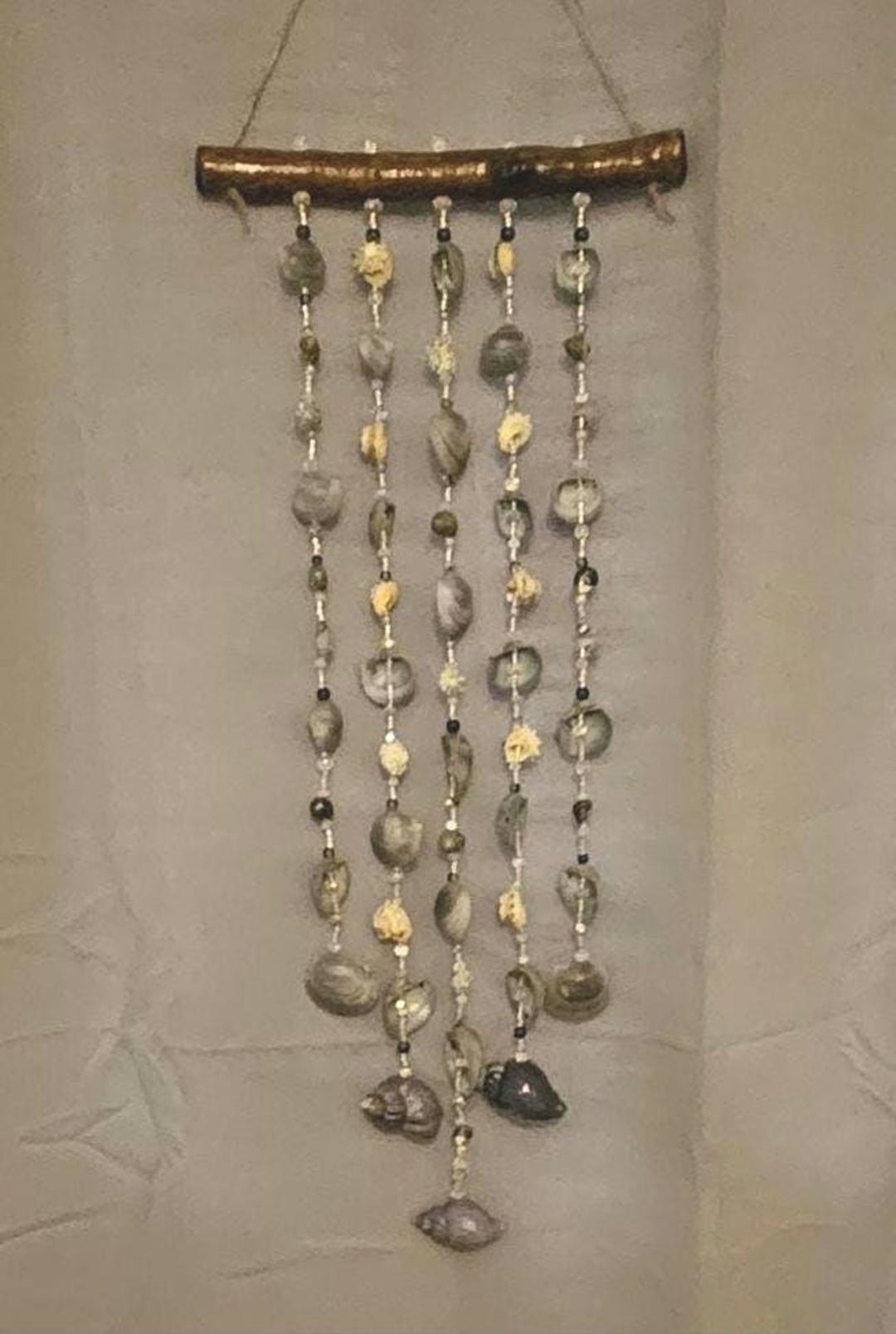 Seashell Wall Hanging/window Hanging/boho Hanging/home Decor/beach ...