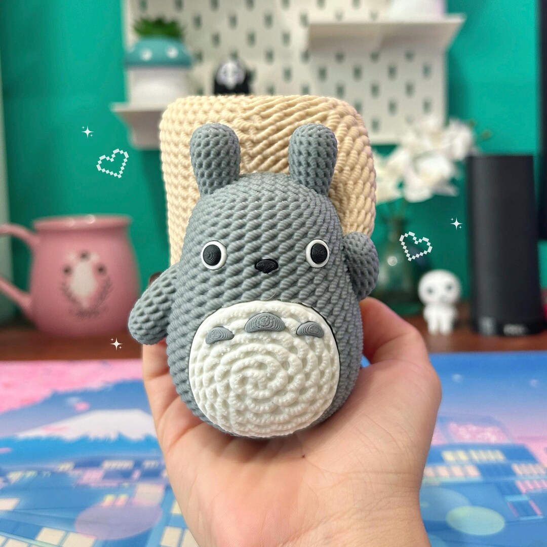 Chonky Totoro Pen Holder + Studio Ghibli Inspired Desk Organizer + Cute ...