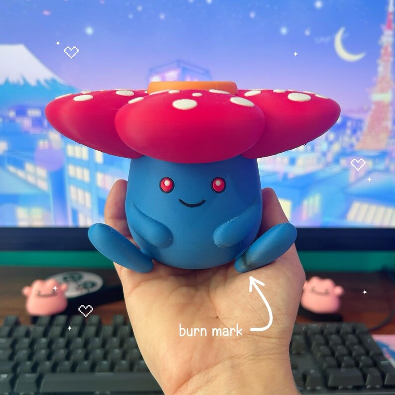 Blemished Vileplume Pen Holder + Discounted 3D Printed Pokémon Desk ...