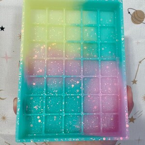 Artisan Keycap Display Case 7x5 Handmade Tray Epoxy Resin Made to Order ...