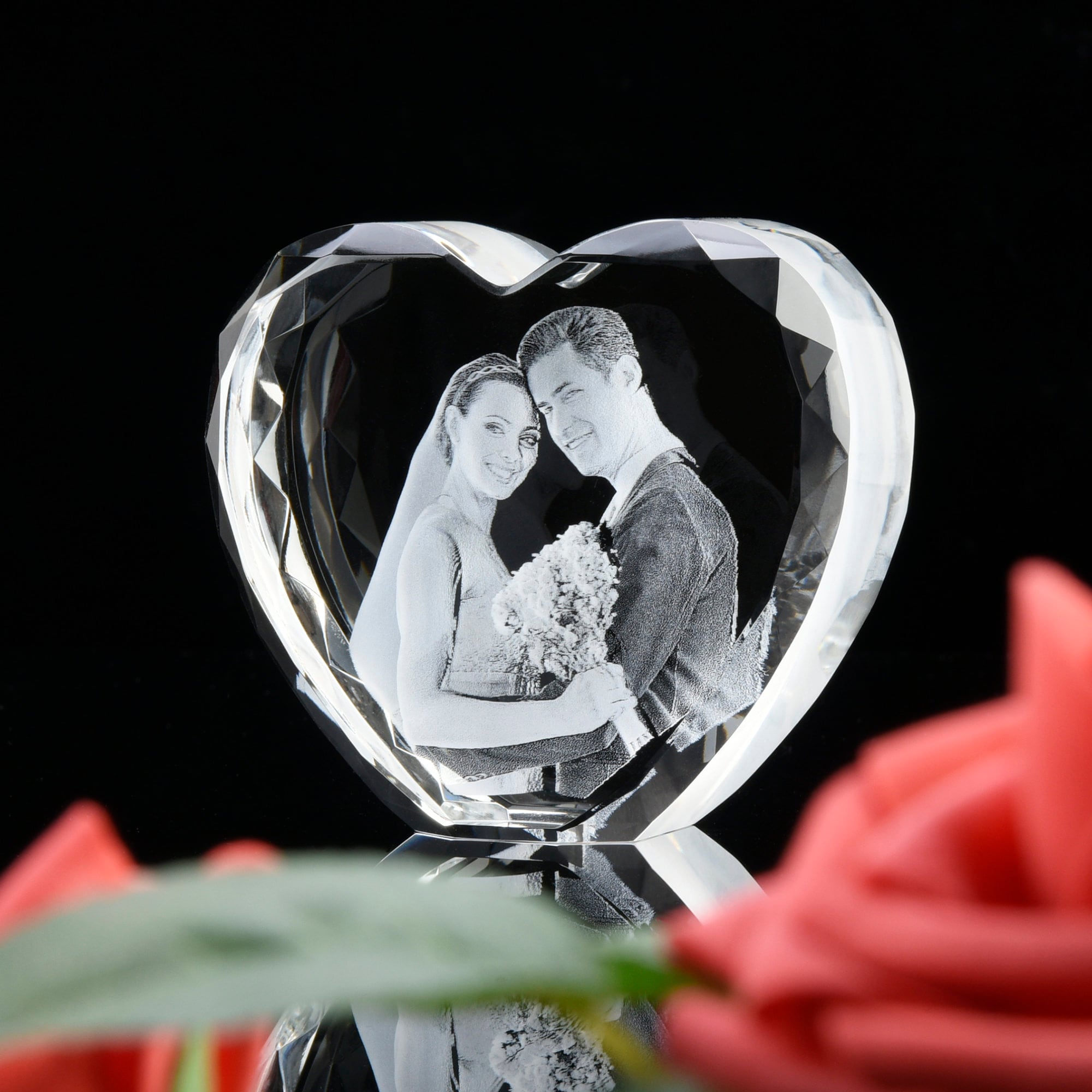 Custom 3D Crystal Photo Gifts Personalized Crystal 3D Photo - Etsy