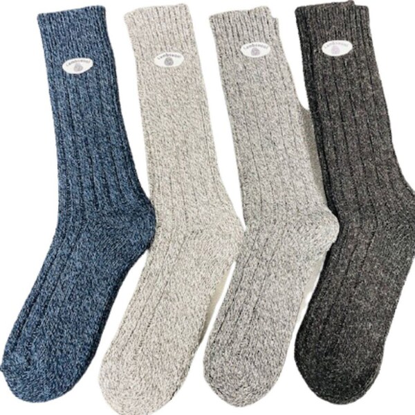 Grey Wool Socks - Etsy