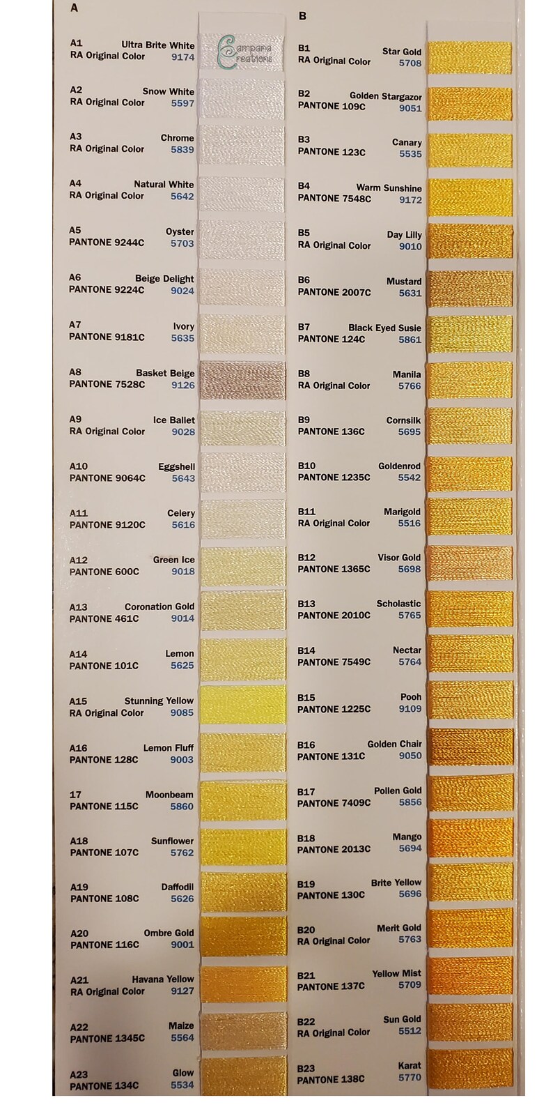 Robison-anton Polyester Embroidery Thread - Etsy