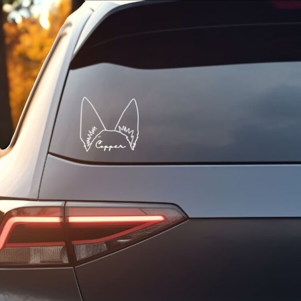 Dog Memorial Decal - Etsy