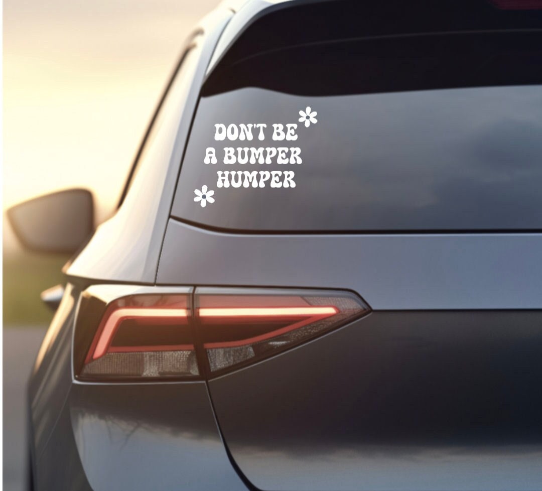 Happy Funny Vinyl Decal Car Window Decal Sticker, Car Decals, Trendy ...