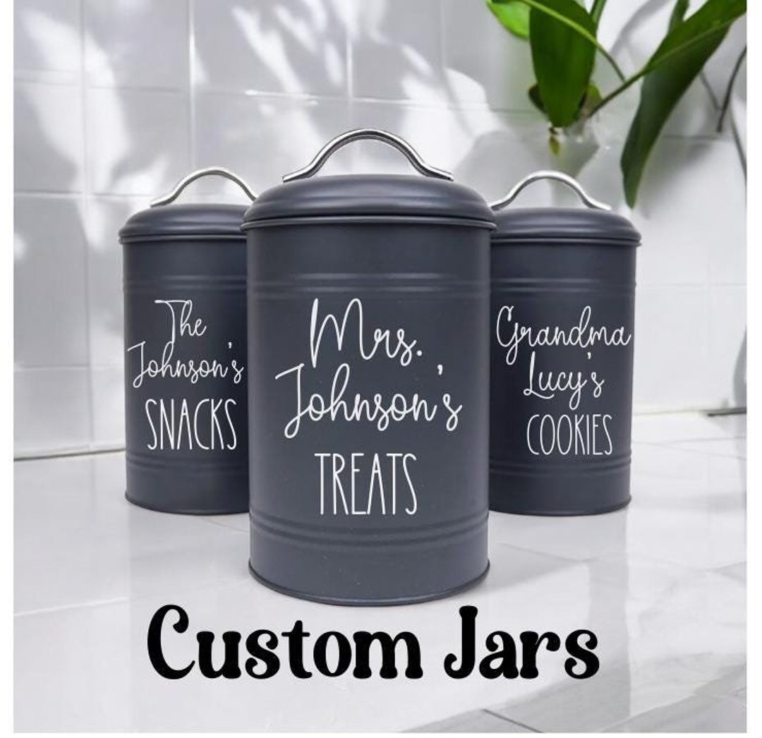 Cookie Jar,custom Cookie Jar,custom Jar,personalized Jar,cookie Jars ...