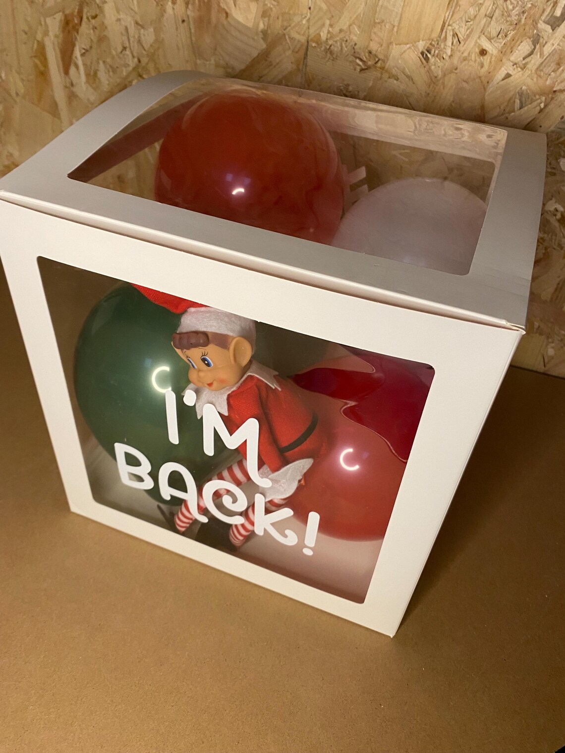 Personalized Elf Arrival Box: Cheeky Elf Prop Idea - Etsy UK
