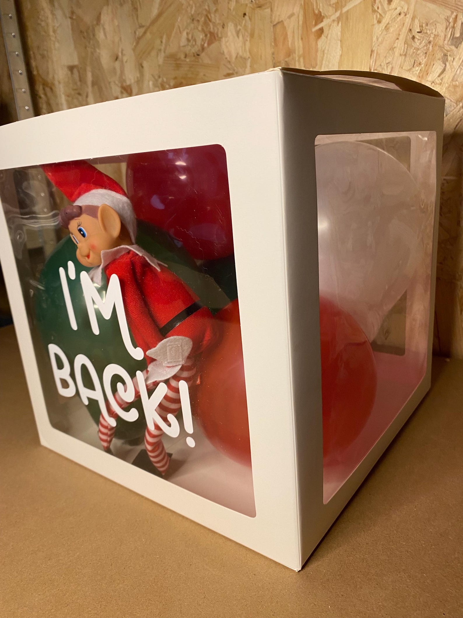 Personalized Elf Arrival Box: Cheeky Elf Prop Idea - Etsy UK