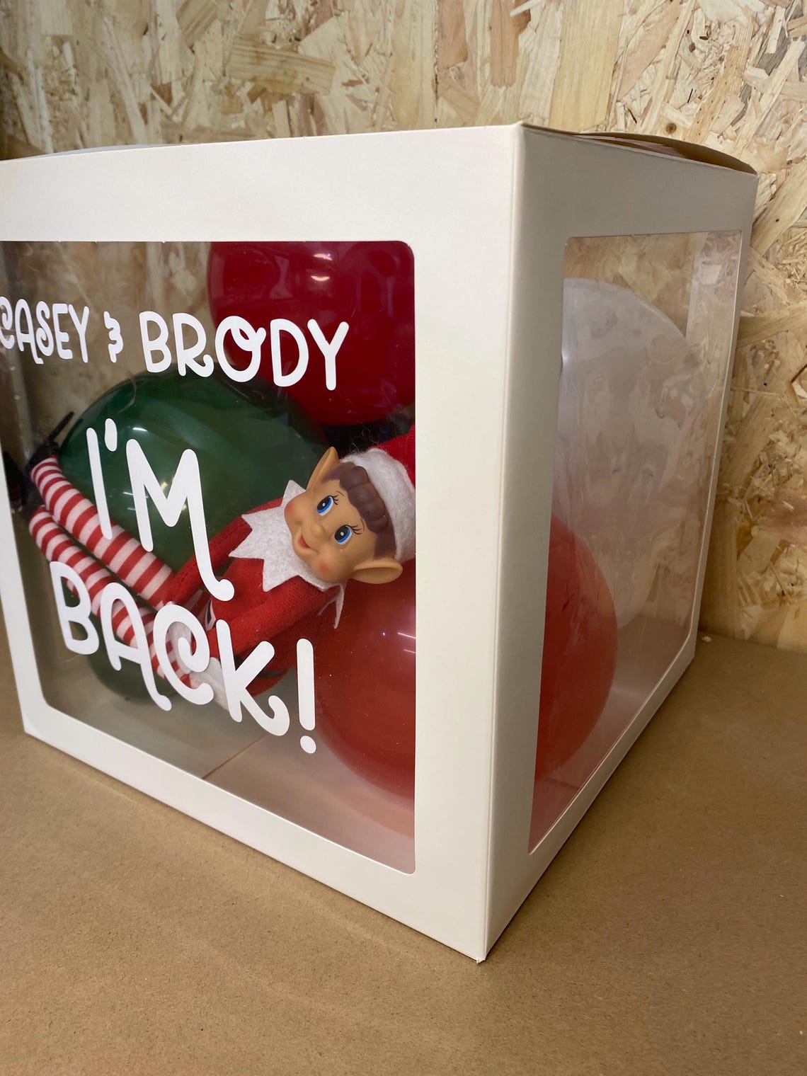 Personalized Elf Arrival Box: Cheeky Elf Prop Idea - Etsy UK