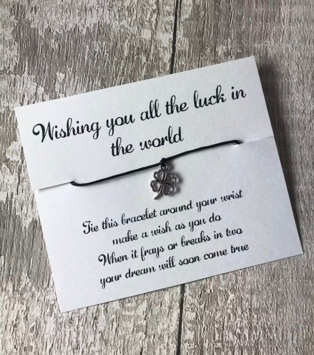 Good Luck Bracelet Lucky Charm Bracelet New Job Gift 2 - Etsy