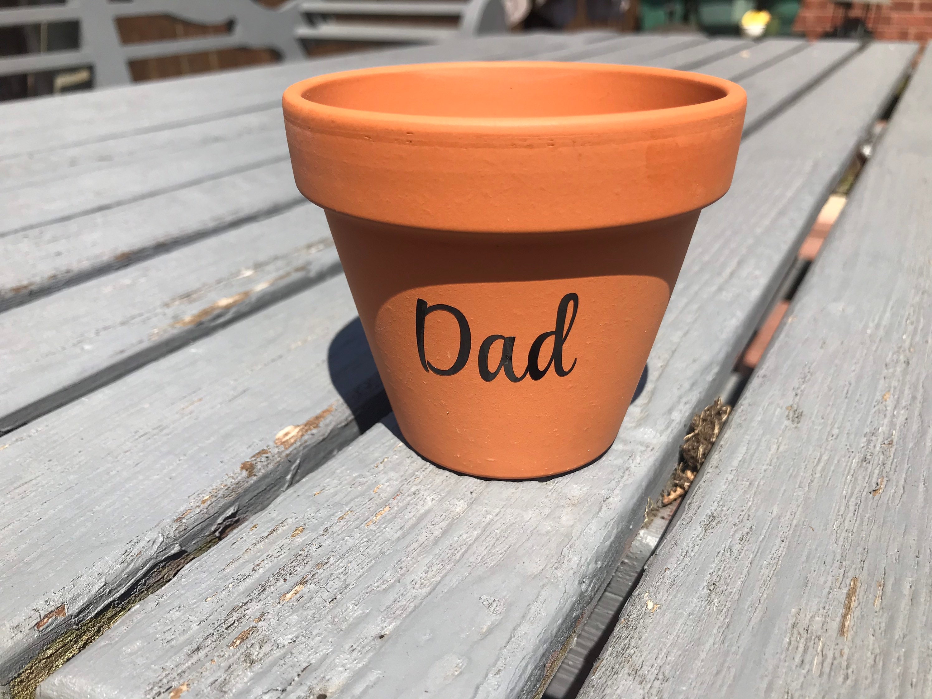 Dad Plant Pot Dad Christmas Present Fathers Day Gift Dad - Etsy UK