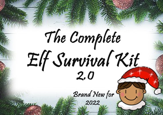 The Complete Elf Survival Kit 2.0 24 Days of Props and - Etsy