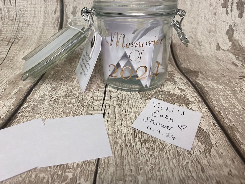 2026 Memory Jar: Keepsake Gift With Poem Tag - Etsy