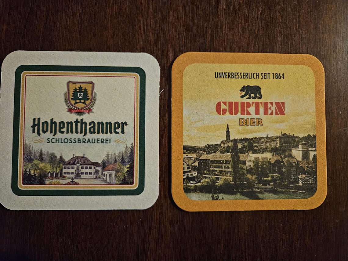 20 Classic and Authentic German Beer Coasters - Etsy