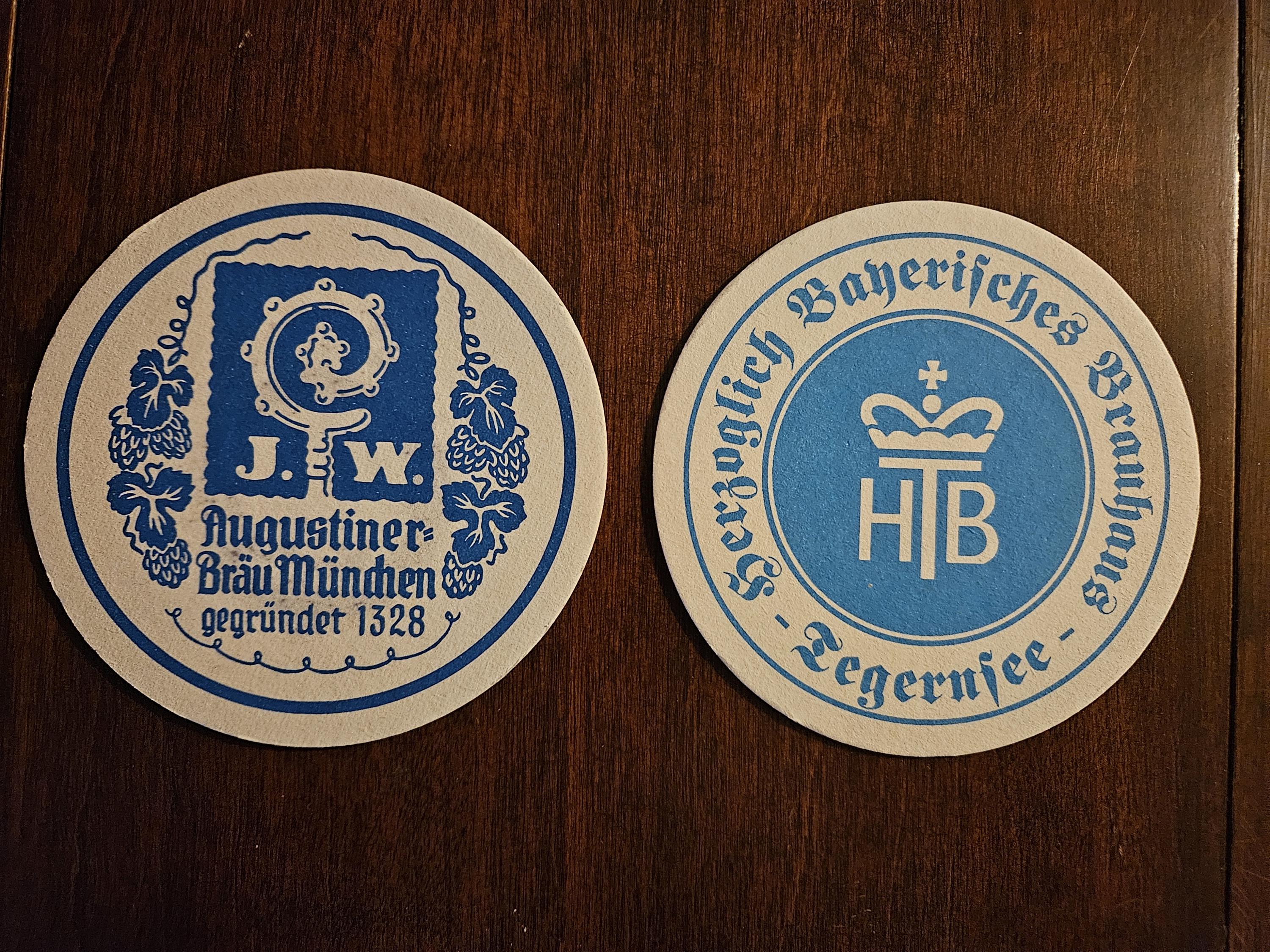 20 Classic and Authentic German Beer Coasters - Etsy