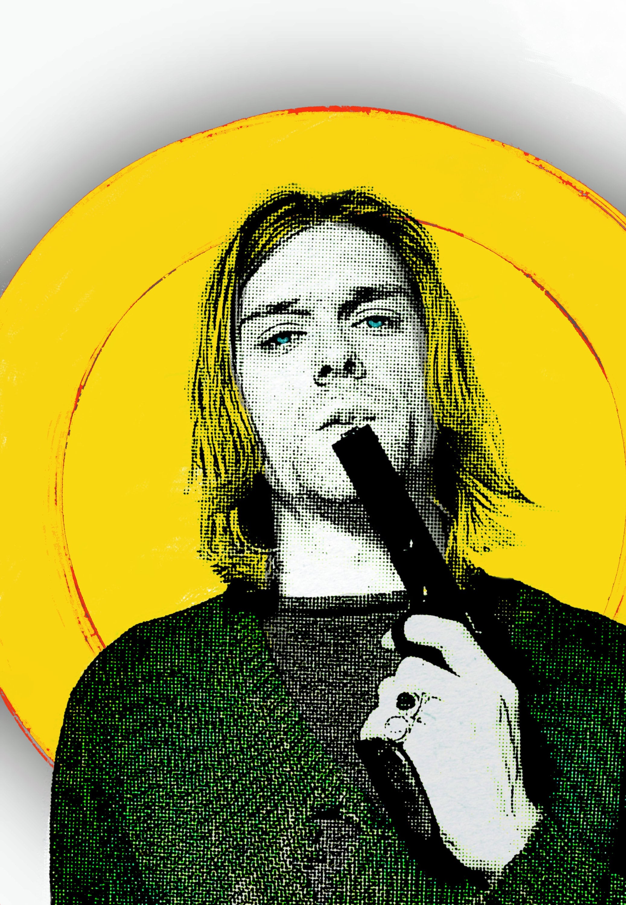 Limited Edition Kurt Cobain Artwork - Etsy