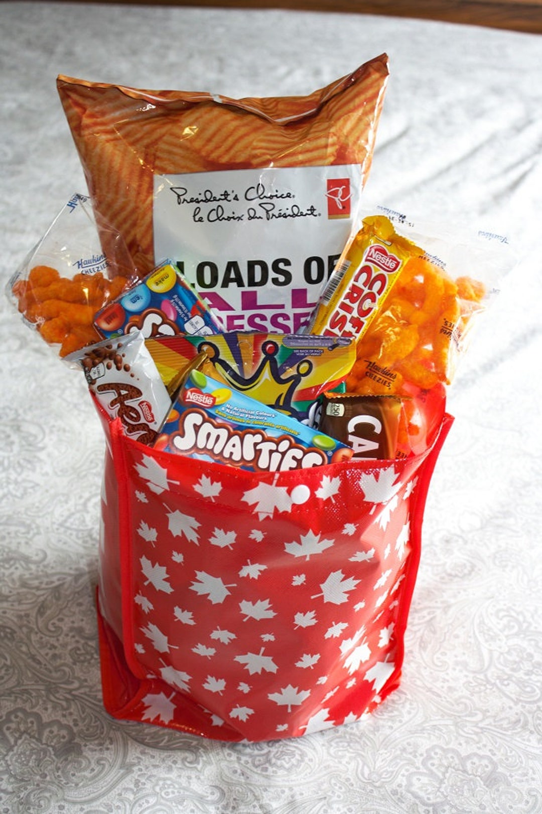 Canada in a Bag Canadian Treat Box Canadian Treats Canadian - Etsy