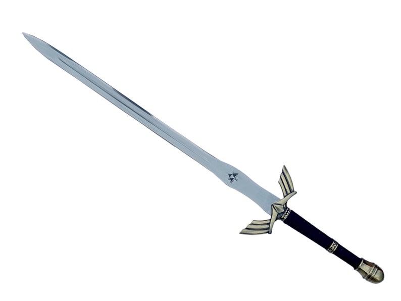 Legend of Zelda Skyward Sword Replica: Hand Forged Steel Viking Sword ...