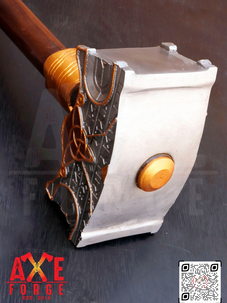 Thor Hammer Replica: God of War Mjolnir, 16 Inch Thunder Hammer - Etsy