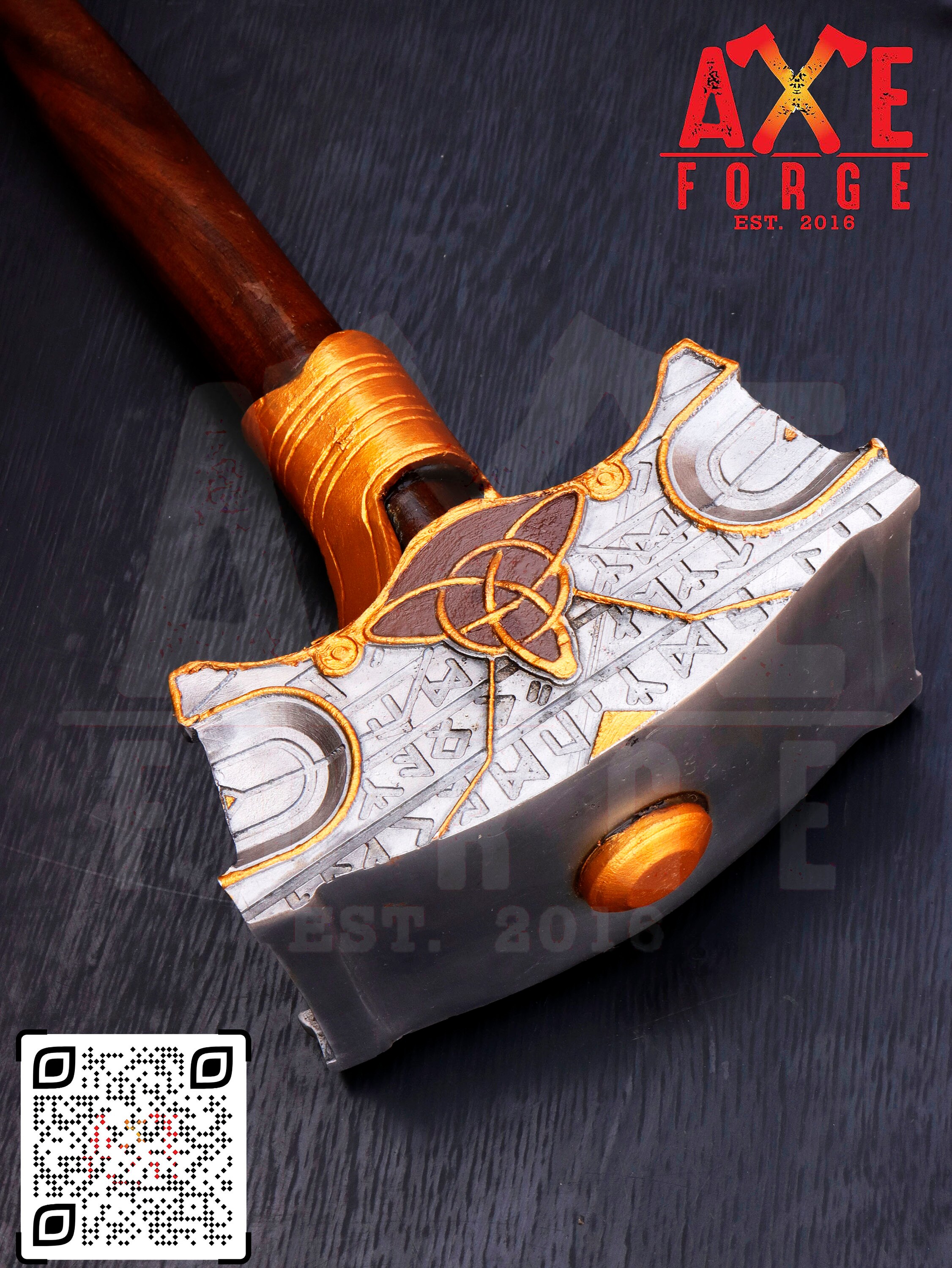 Thor Hammer Replica: God of War Mjolnir, 16 Inch Thunder Hammer - Etsy