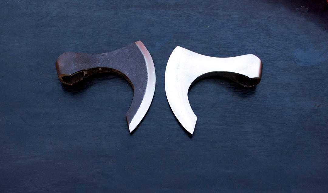 DH Tool-001 Hand Forged 5160 High Carbon Steel Axe With Rose Wood ...