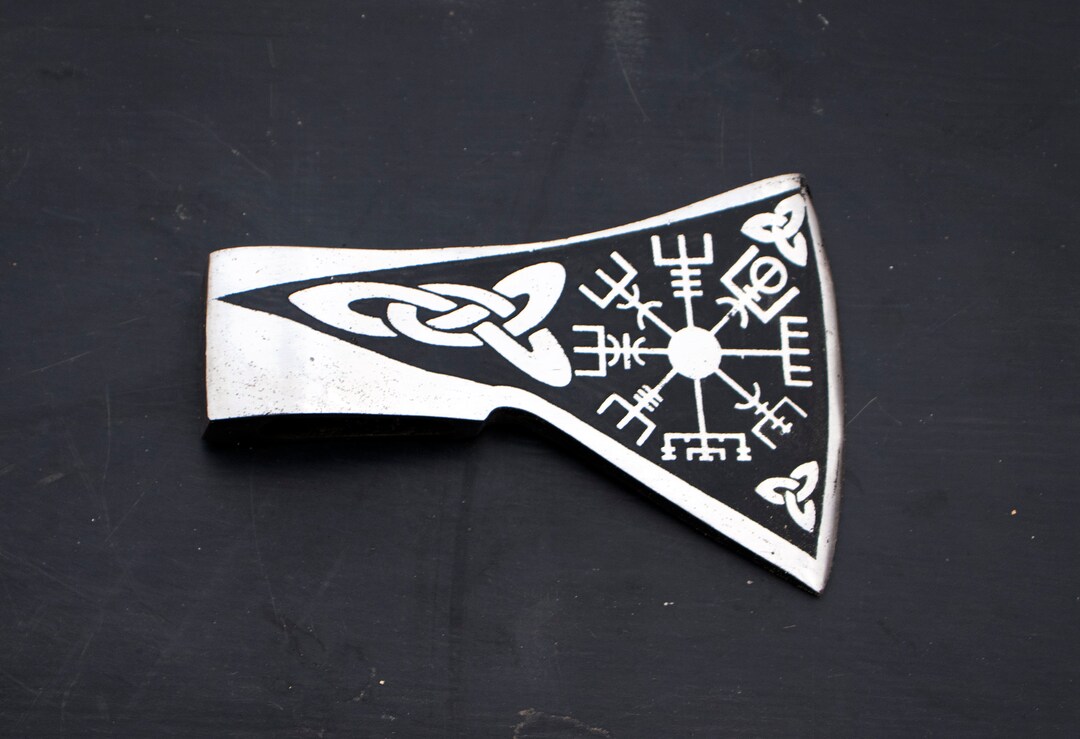 DH Tool014 -custom Hand Forged From 5160 Spring Steel Bearded , Viking ...