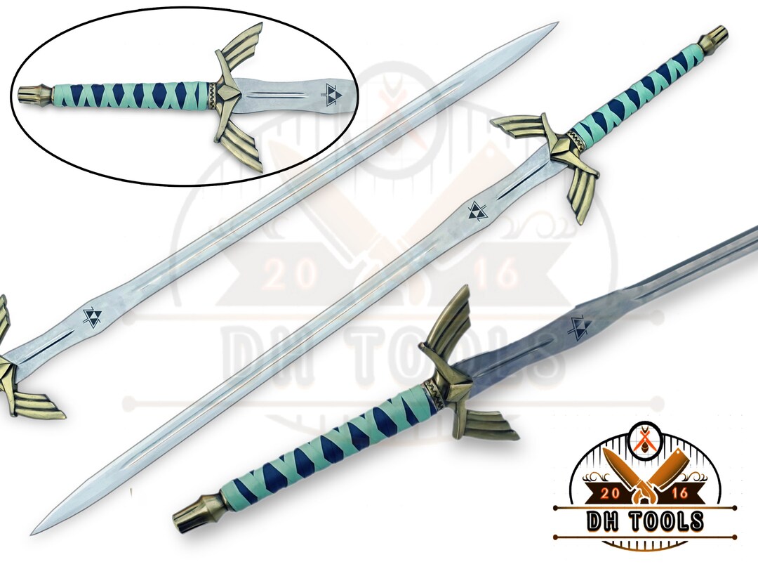 Zelda Skyward Sword Replica: Hand Forged Full Tang Master Sword - Etsy