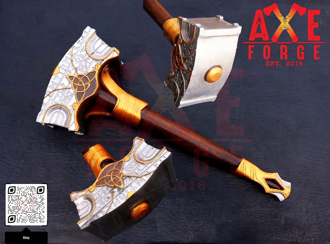 Thor Hammer Replica: God of War Mjolnir, 16 Inch Thunder Hammer - Etsy