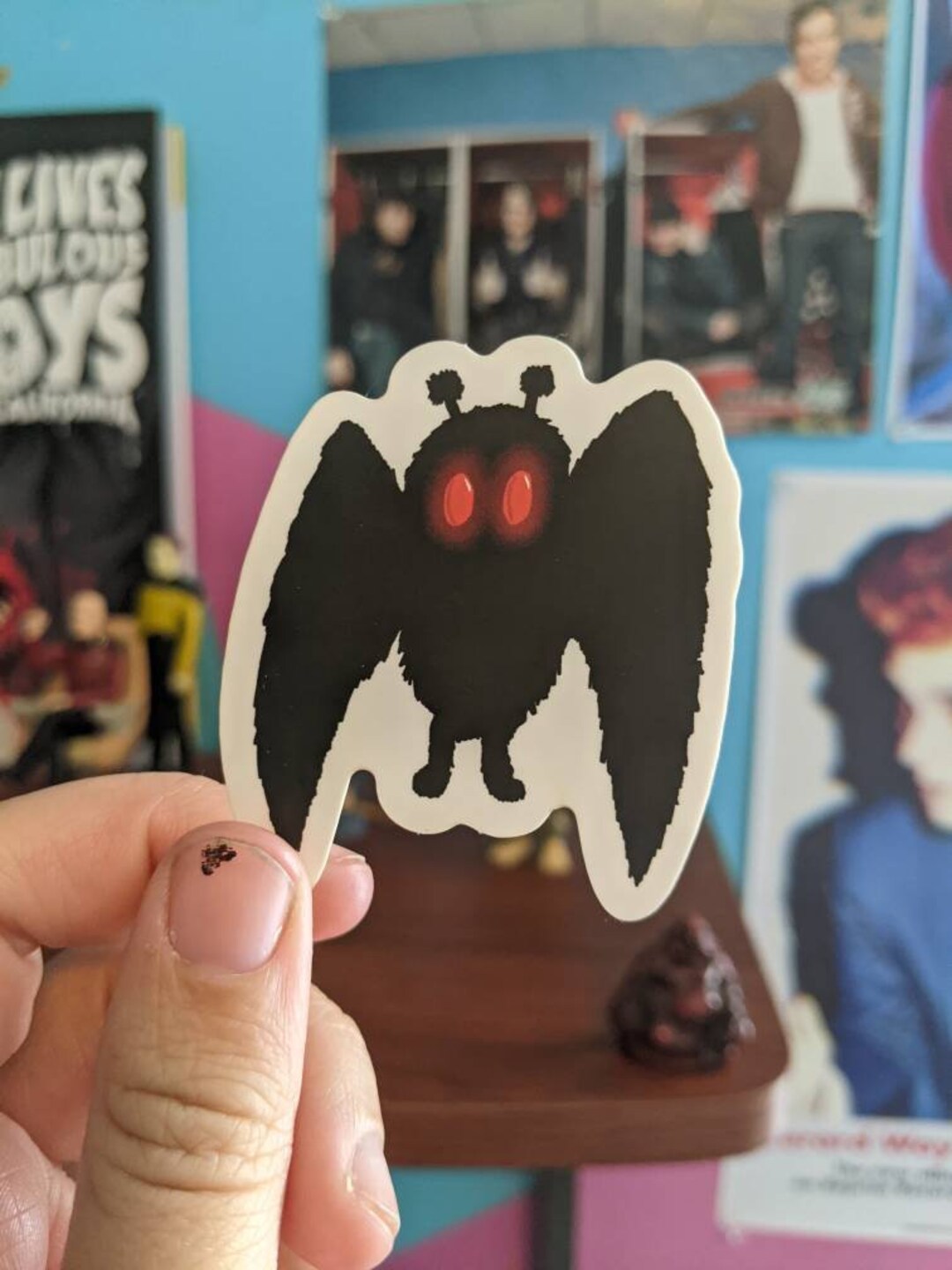 Mothman Sticker - Etsy
