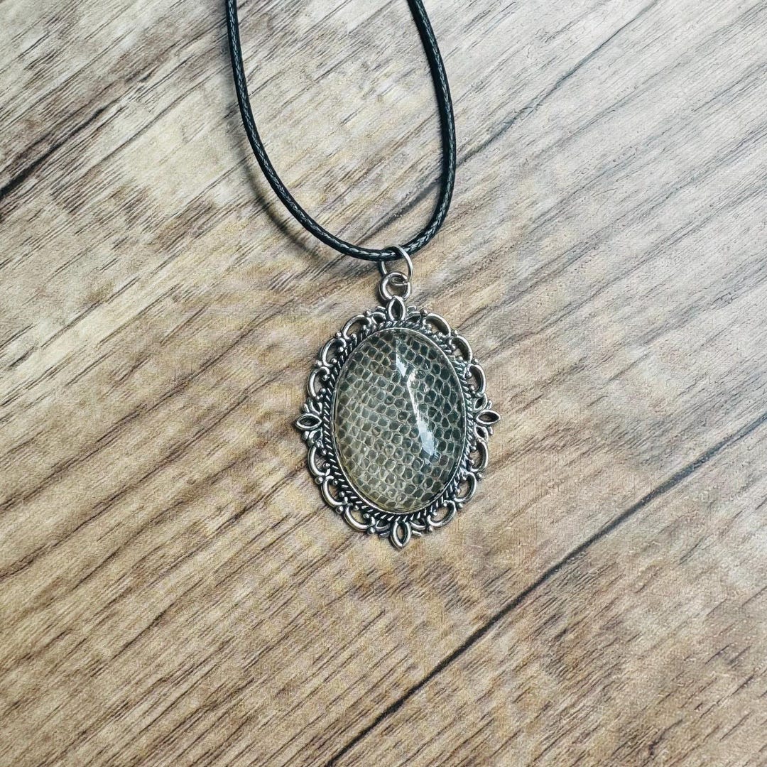 Fancy Snake Shed Necklace - Etsy