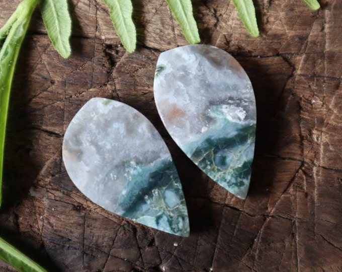 Natural Seam Onyx Pair - Etsy