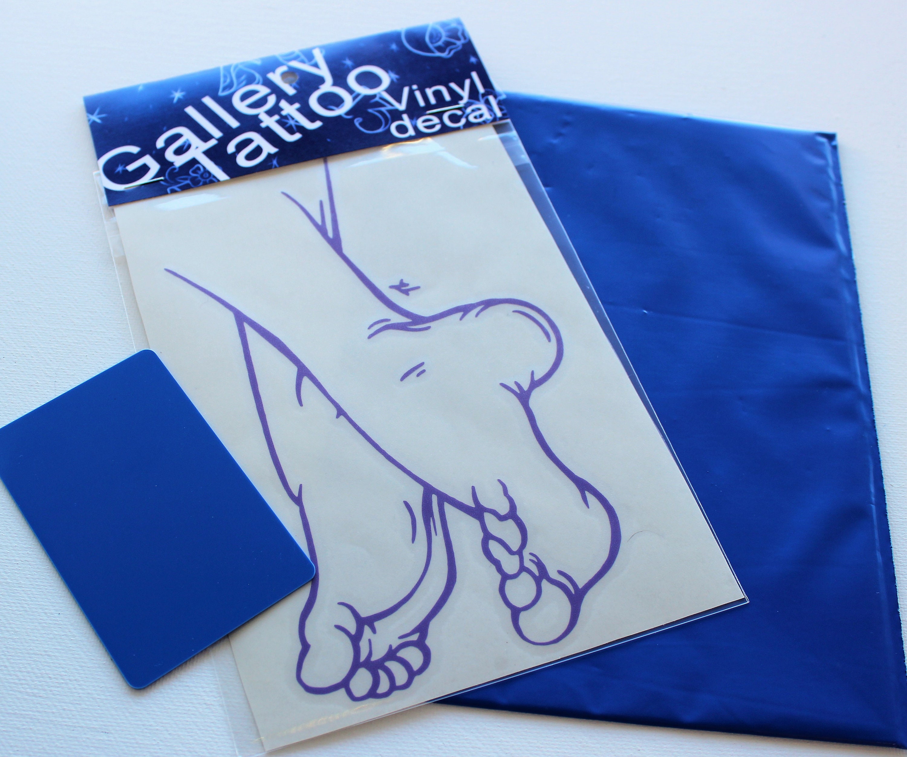 Beach Feet Vinyl Decal 7x5 Vinyl Decal Traditional Tattoo | Etsy