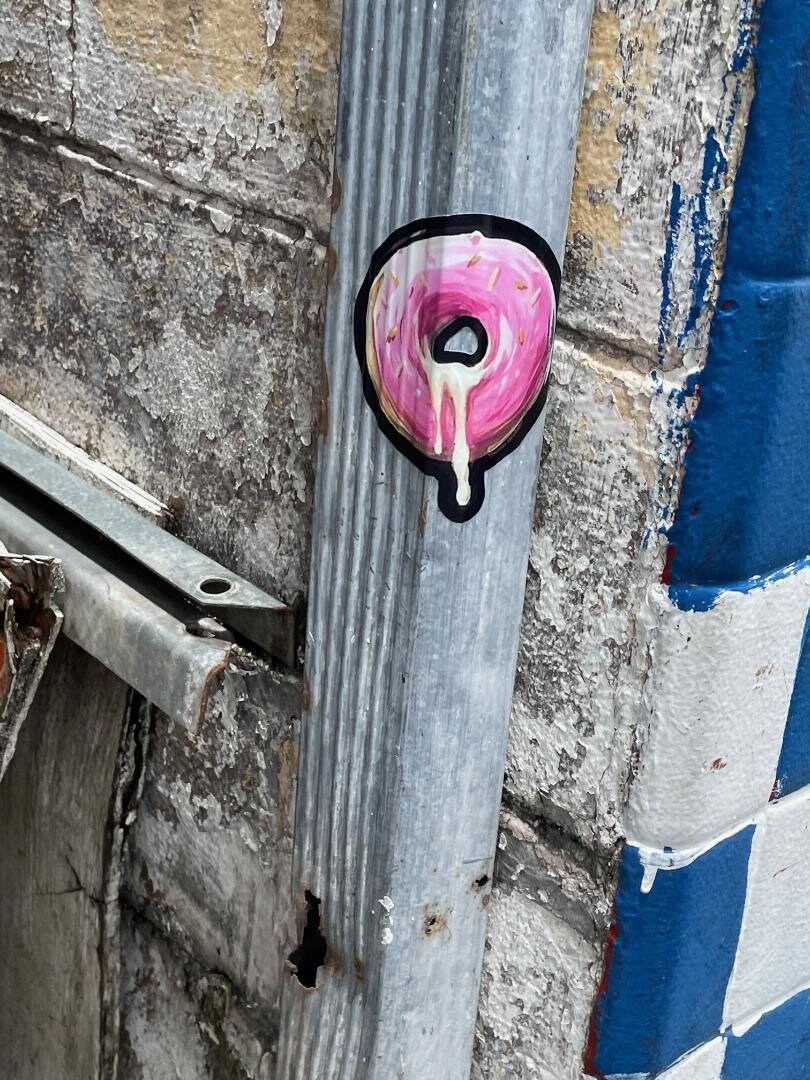 Vinyl Doughnut Sticker Extra Glaze Making Doughnuts Sexy Again - Etsy