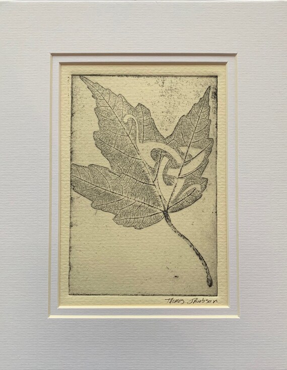 Trinity Leaf Print | Etsy