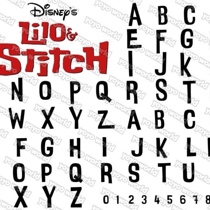 Lilo and Stitch Svg - Etsy