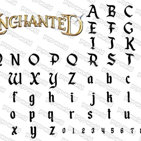 Enchanted Svg - Etsy