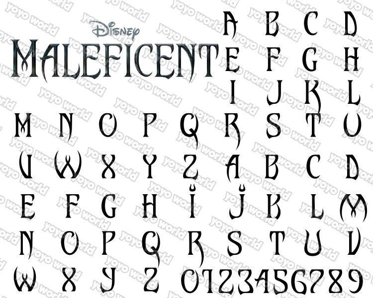 Maleficent Font Maleficent Svg Maleficent Font Svg - Etsy Australia