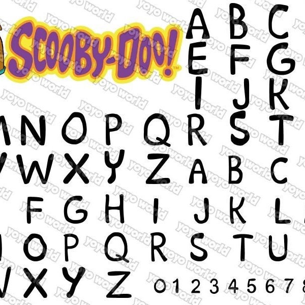 Svg Scobby Doo - Etsy