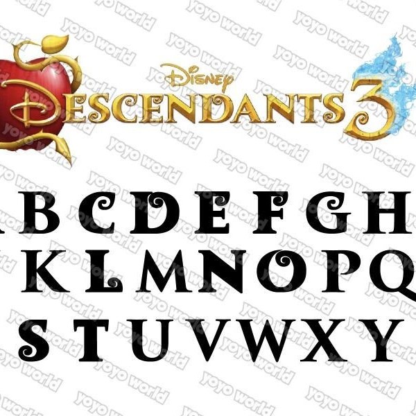 Descendants Cake - Etsy