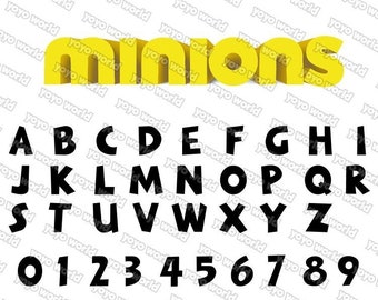 Despicable Me Logo Font