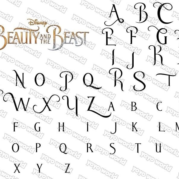 Beauty and the Beast Svg - Etsy